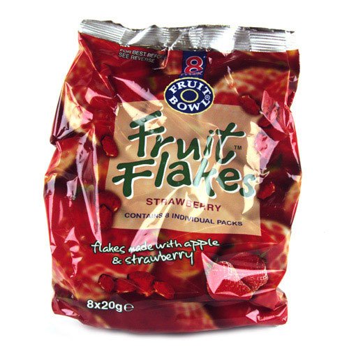 Amazon.com: Fruit Bowl Fruit Flakes Strawberry 8 Pack 160g