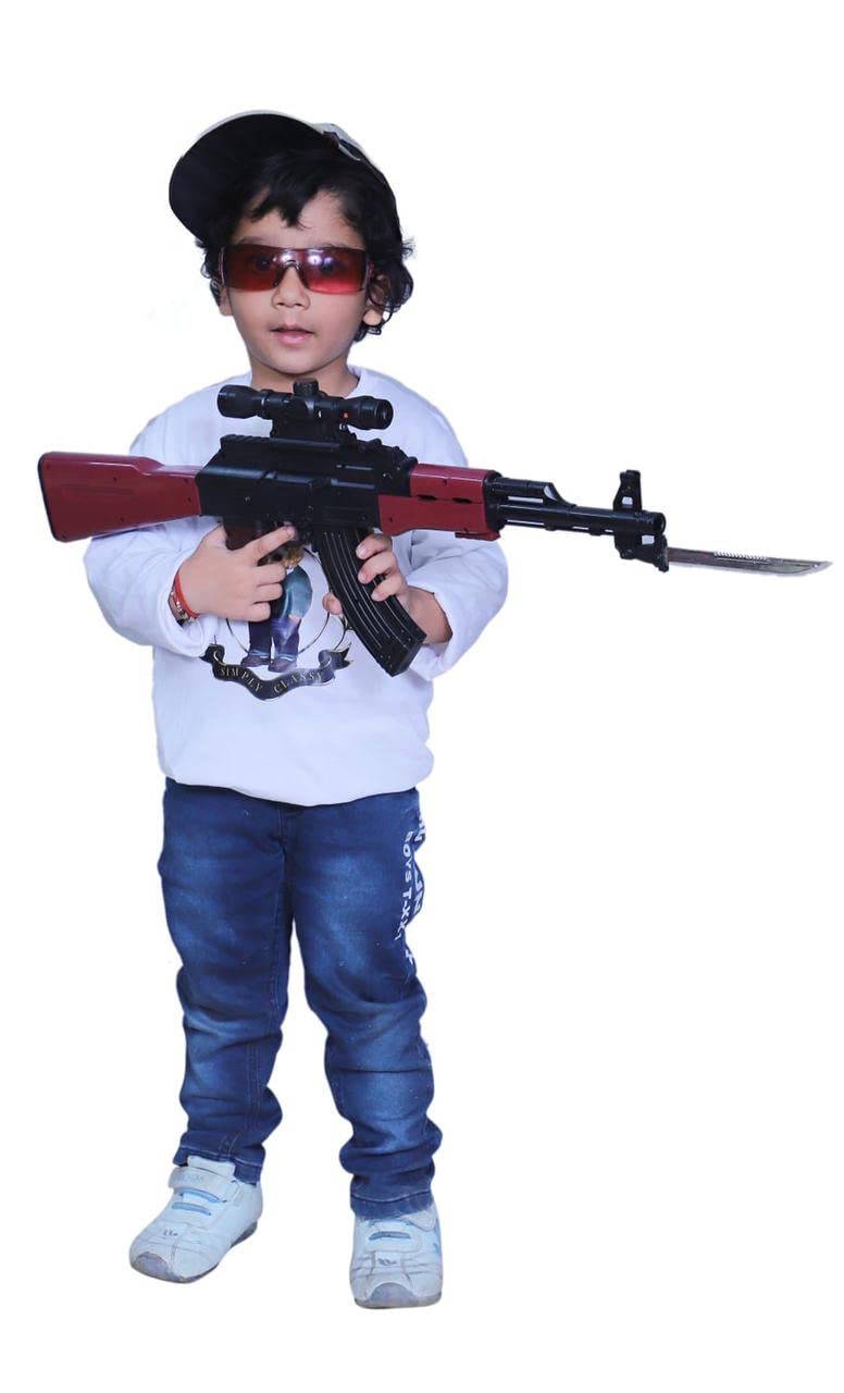 Buy Zillion Billion Ak47 Toy Sniper Commando PUBG Machine Quality Toy ...