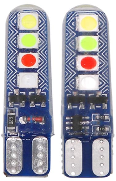 ELTRON TURBO Vehicle Parking T10 LED Light Bulb, 8 SMD Bright ...