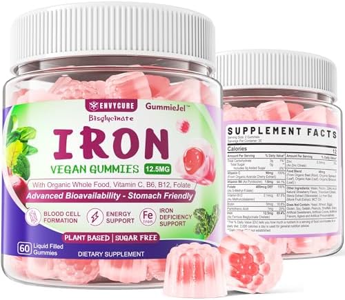 Amazon.com: EnvyCure Vegan Iron Gummies