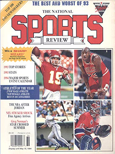 The National Sports Review Magazine 1993: Various: Amazon.com: Books