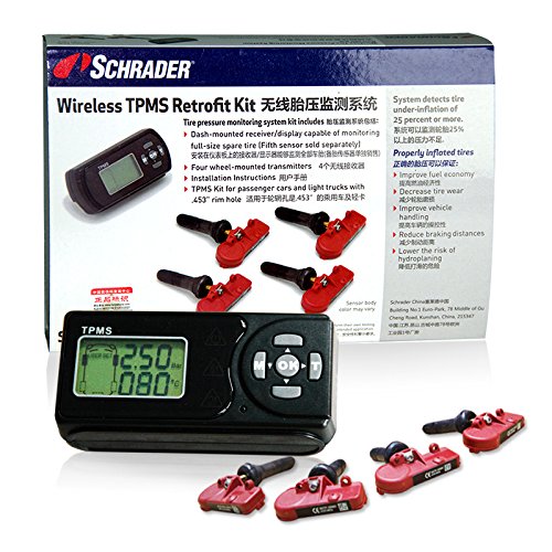 Schrader SCH-BRK-4PC TPMS Retrofit Kit For Passenger Car and Light ...