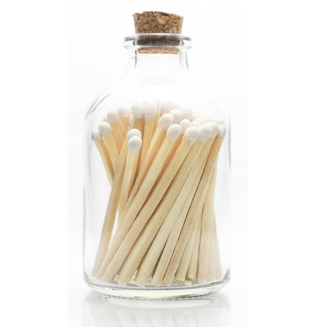 Amazon.com: River Birch Decorative Matches in a Bottle with Striker ...