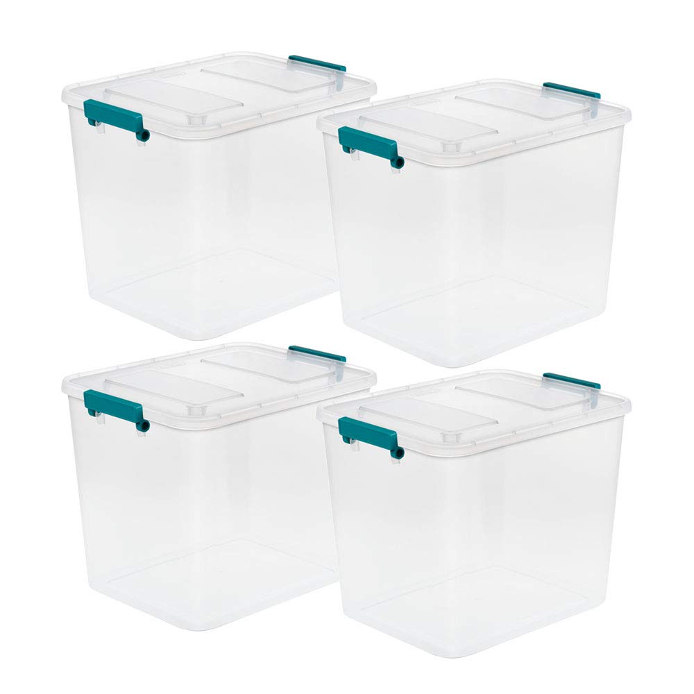 24 Quart Bin 22 7 Liter Modular Latch Boxes Can | Desertcart Sri Lanka