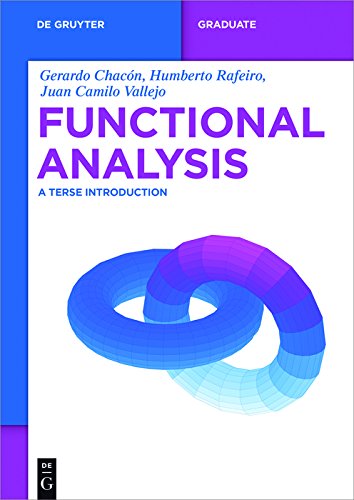 Functional Analysis: A Terse Introduction (De Gruyter Textbook) 1 ...