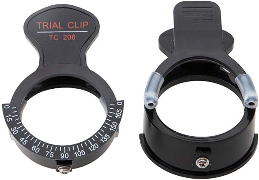 Amazon.com: KSTZGTA 2X Adjustable Trial Lens Frame Clip For Optometry ...
