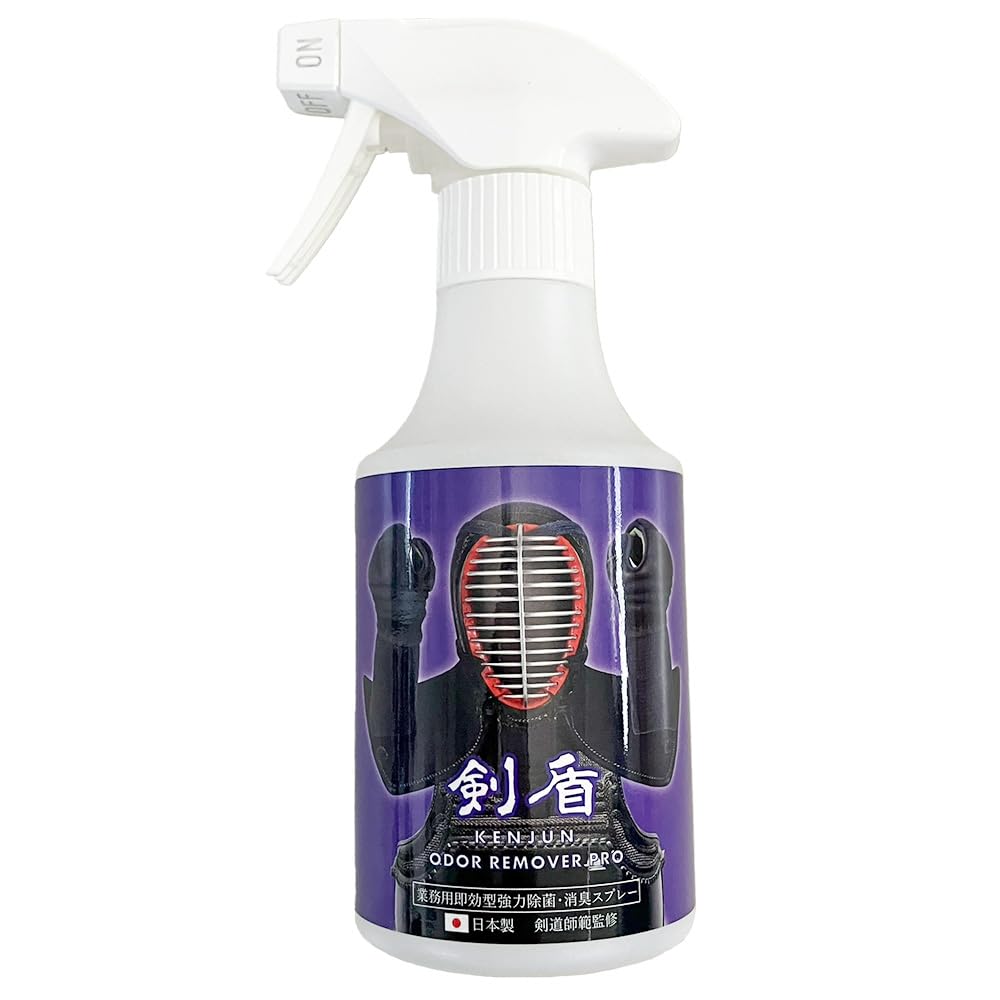 Amazon.co.jp: ソウマ PALCCOAT 剣盾 (KENJUN) オドリムーバーPRO 300ml 剣道 防具 除菌 消臭スプレー 即効 強力 業務用 安定型次亜塩素酸ナトリウム ...
