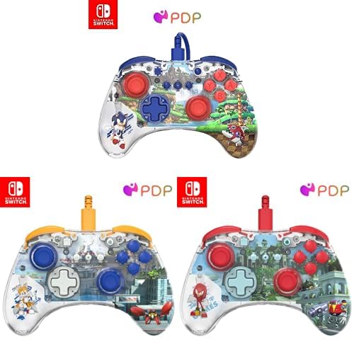 Amazon.com: Bundle of 3 REALMz Wired LED Light-Up Pro Controllers for ...