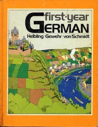Amazon.com: First-year German: 9780030121012: Helbling, Robert E: Books