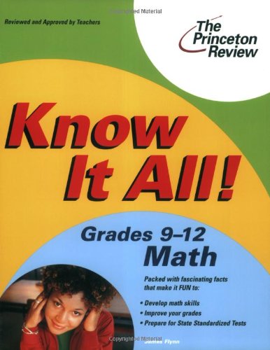 Amazon.com: Know It All! Grades 9-12 Math (K-12 Study Aids ...