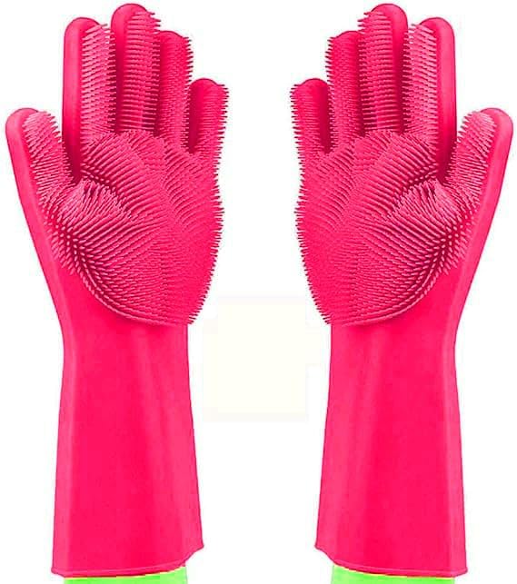 DHONI Multipurpose Cleaning Hand Gloves For Kitchen, gloves for washing ...