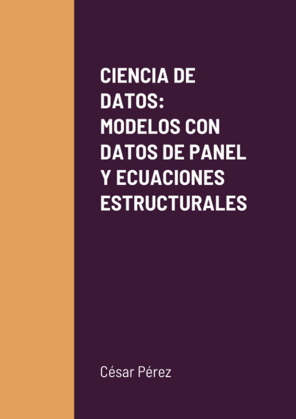CIENCIA DE DATOS: MODELOS CON DATOS DE PANEL Y ECUACIONES ESTRUCTURALES (Spanish Edition ...