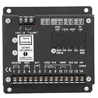 S6700H Generator Speed Controller, Electronic Generator Control Panel ...