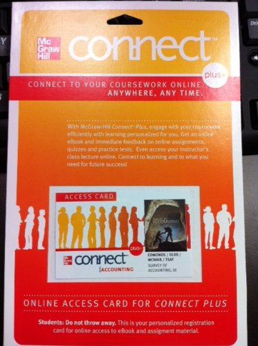 Connect Access Card for Survey of Accounting: Edmonds: 9780077317669 ...