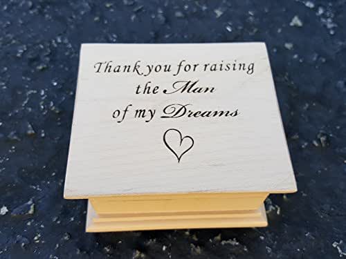 Amazon.com: Custom engraved wooden music box with Thank you for raising ...