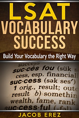 Amazon.com: LSAT Vocabulary Success: Build Your Vocabulary the Right Way eBook : Erez, Jacob ...
