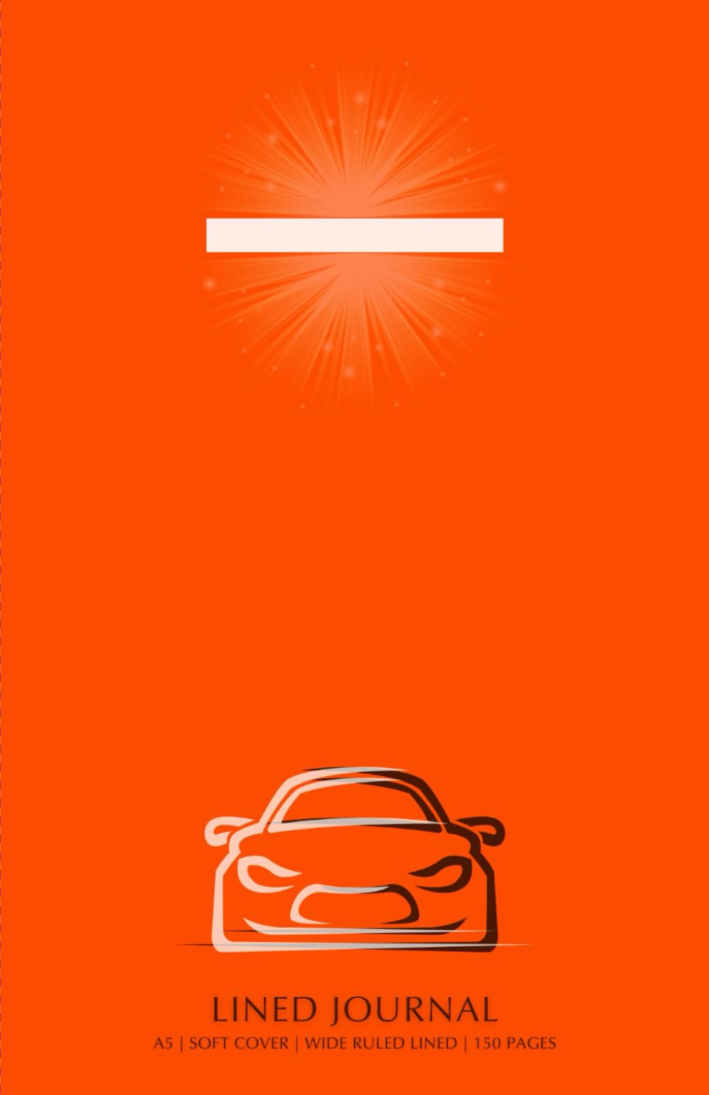 Lined Journal: A5 Soft Cover, White Paper, Wide Ruled Line Spacing 8.7 ...