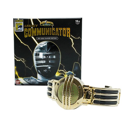 Gold Zeo Ranger Legacy Communicator SDCC 2017 : Amazon.in: Toys & Games