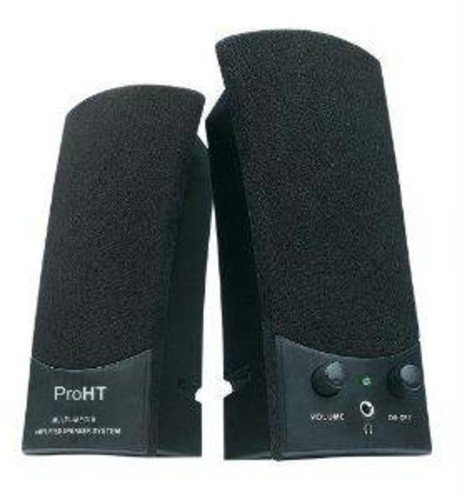Inland Products Inc ProHT 2.0 Speaker System - 1 W RMS 300 W PMPO 88037 ...