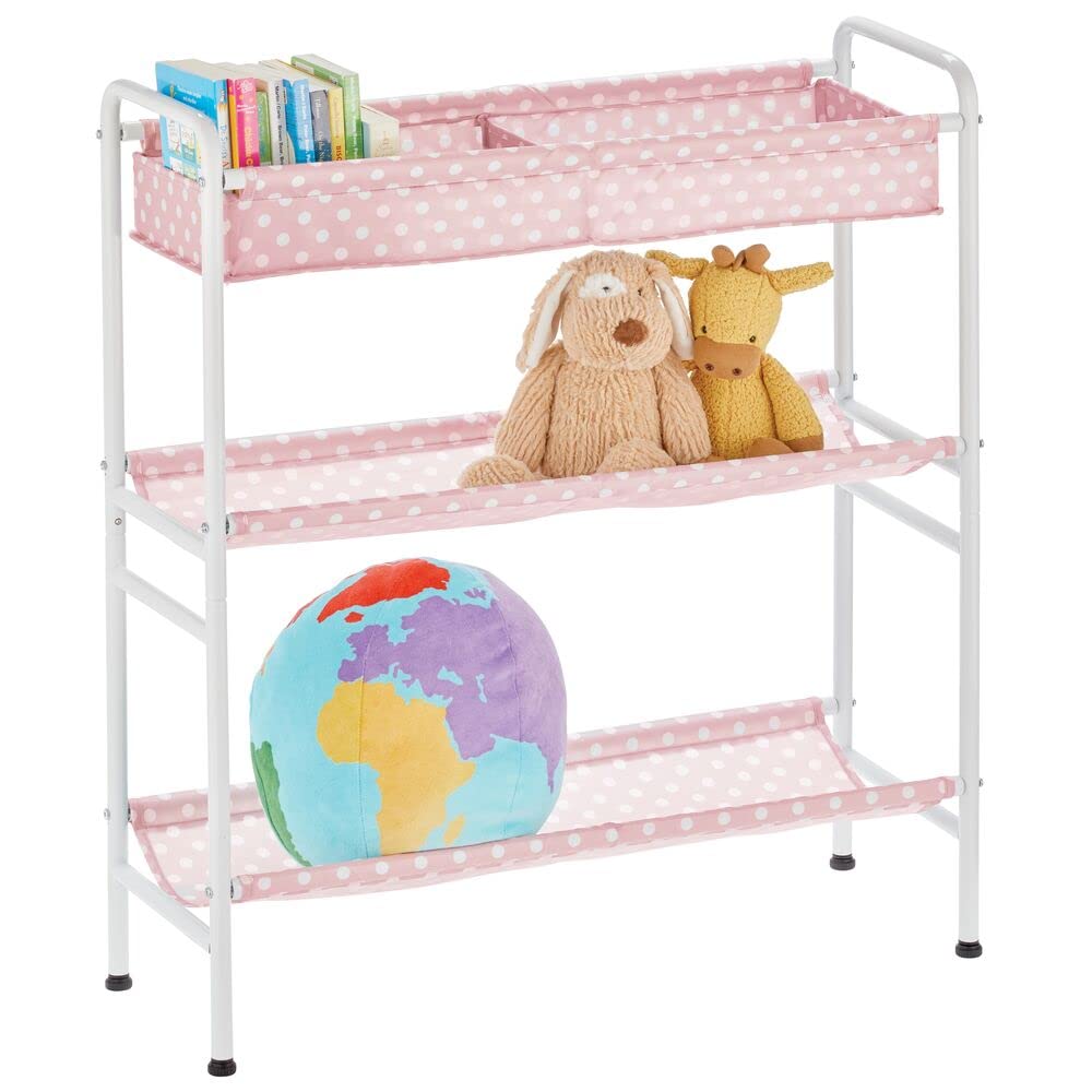 Amazon.com: mDesign 3-Tier Metal Frame, Vertical Toy Storage Organizer ...
