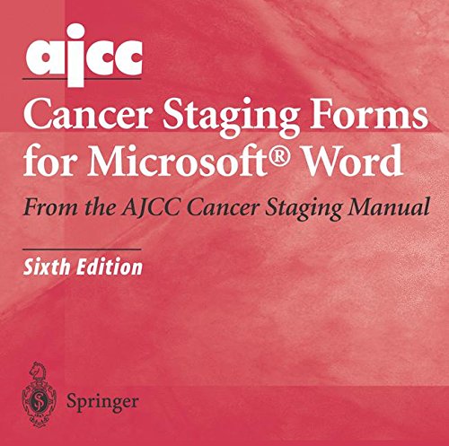 Buy AJCC Cancer Staging Forms for Microsoft Word: From the AJCC Cancer ...