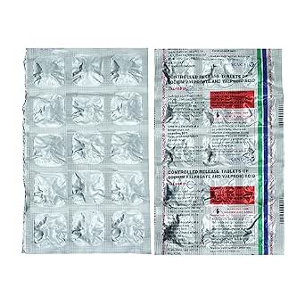 Valparin Chrono 200 mg - Strip of 15 Tablets : Amazon.in: Health ...