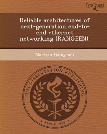 Reliable Architectures of Next-Generation End-To-End Ethernet Networking (Rangeen) | Amazon.com.br