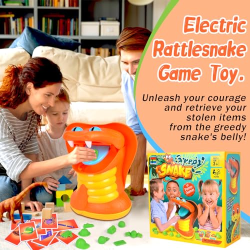 Yizemay Rattlesnake game, Snack Shark Family Board Games, Pop up Pirate ...