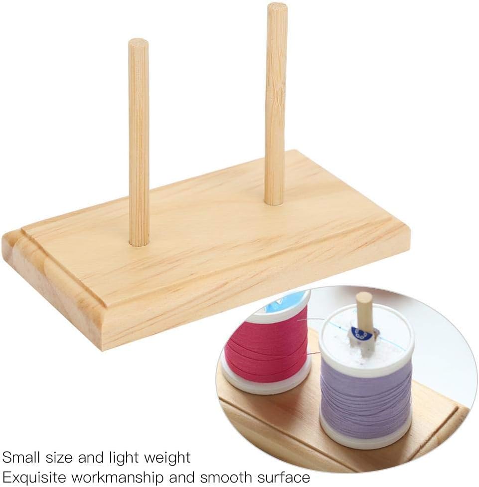 Wooden Hand Spinning Holder Spinning Yarn Ball Holder Wool Skein Thread ...