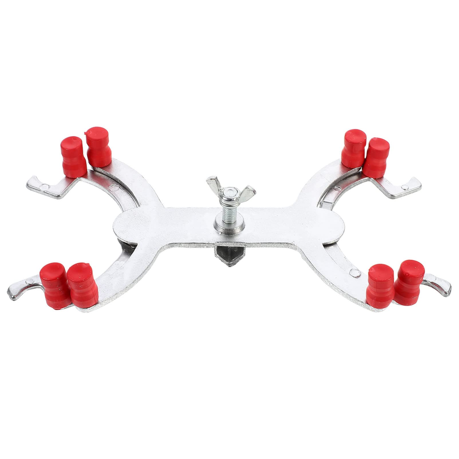 Buy Double Burette Clamp Aluminum Burette Clip Adjustable Double ...