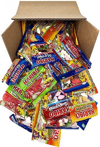 Buy BULK CANDY MIX, 5 LB of Assorted Individually Wrapped, Snack Size ...