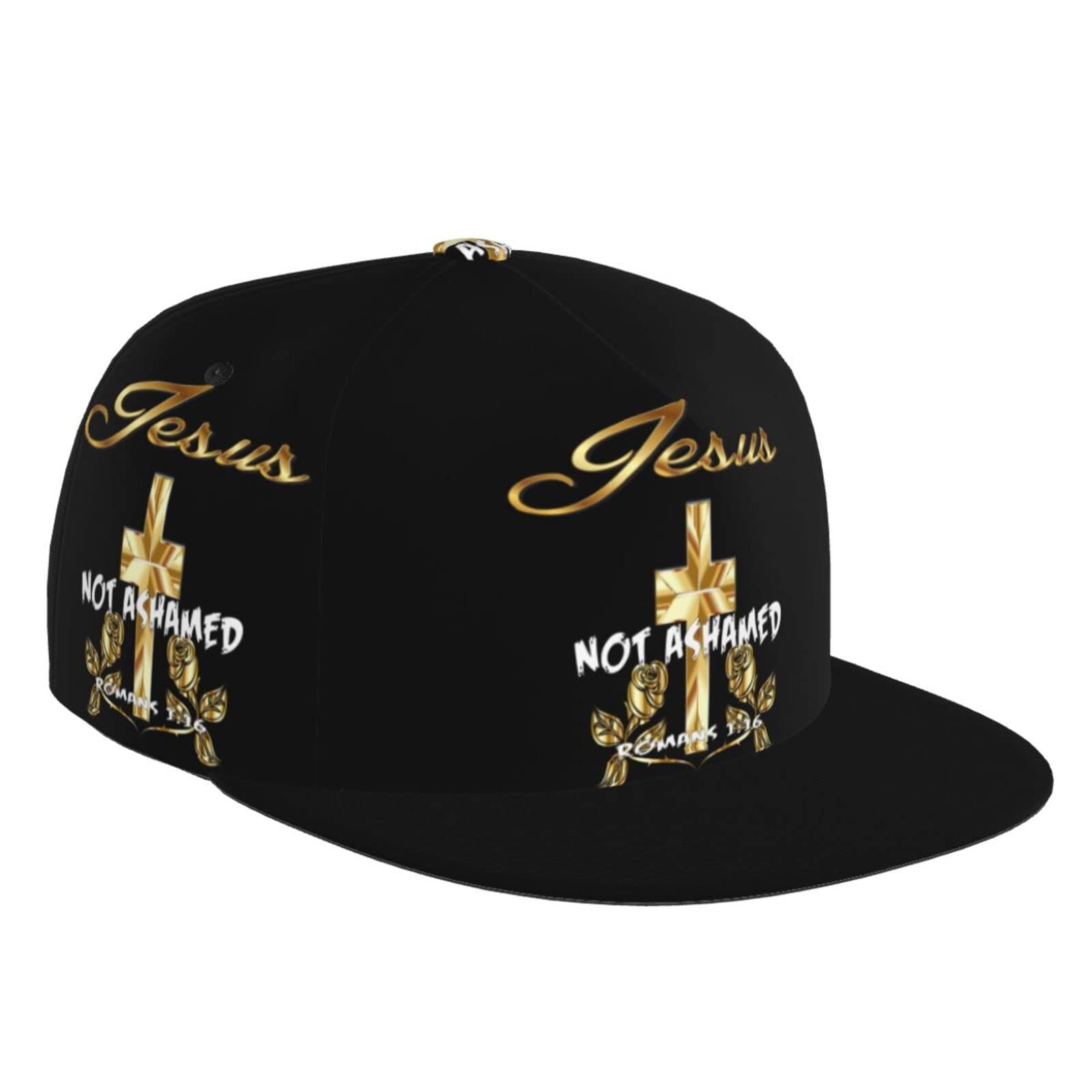 Religious Christian Faith Jesus Flat Bill Brim Four-Sided Printing ...