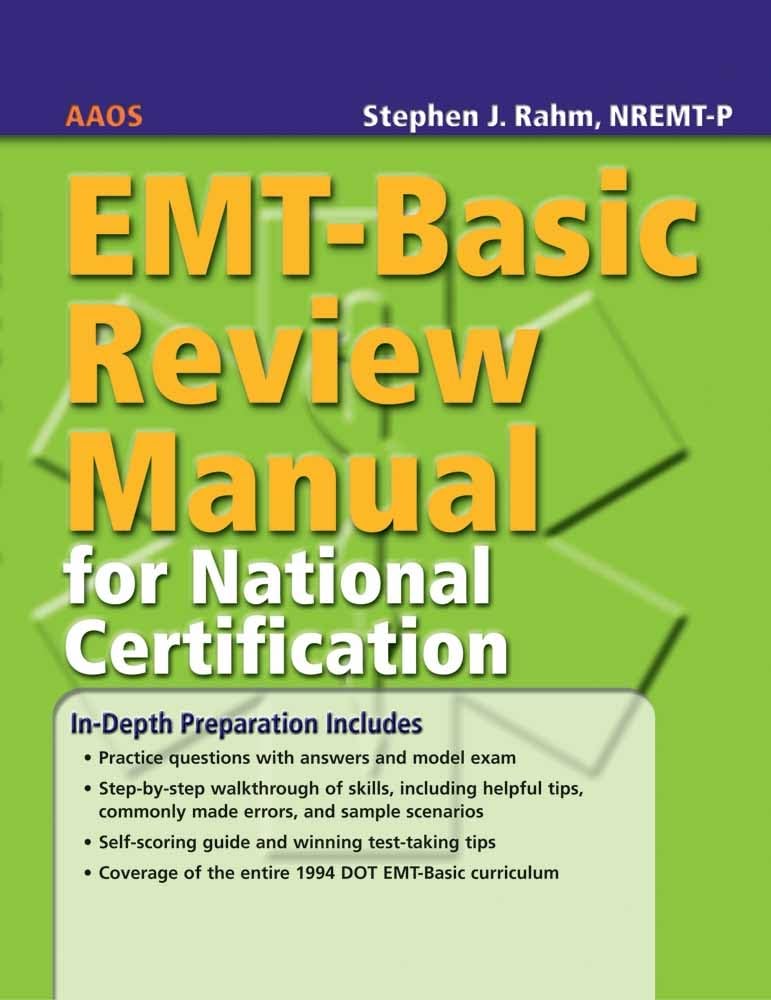 EMT-Basic Review Manual for National Certification: 9780763744663 ...