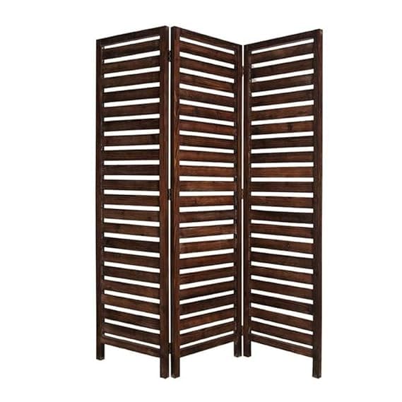 Lucky Lumber Wooden Living Room Partition Room Divider Solid Wood Room ...