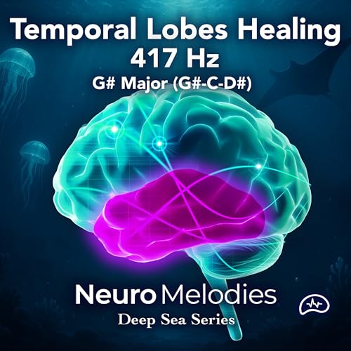 Play Temporal Lobes Healing | 417Hz Frequency | G# Major Chords | Deep ...