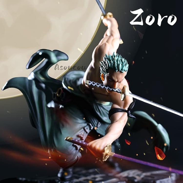 Zoro Figure, Anime Action Figure Roronoa Zoro Three Portugal | Ubuy