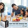 Amazon.com: iFedio Modern Stainless Steel 2-Slice Toaster with 7 Shade ...