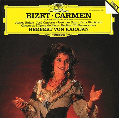 Amazon.com: Bizet: Carmen - Highlights : Agnes Baltsa & José Carreras ...