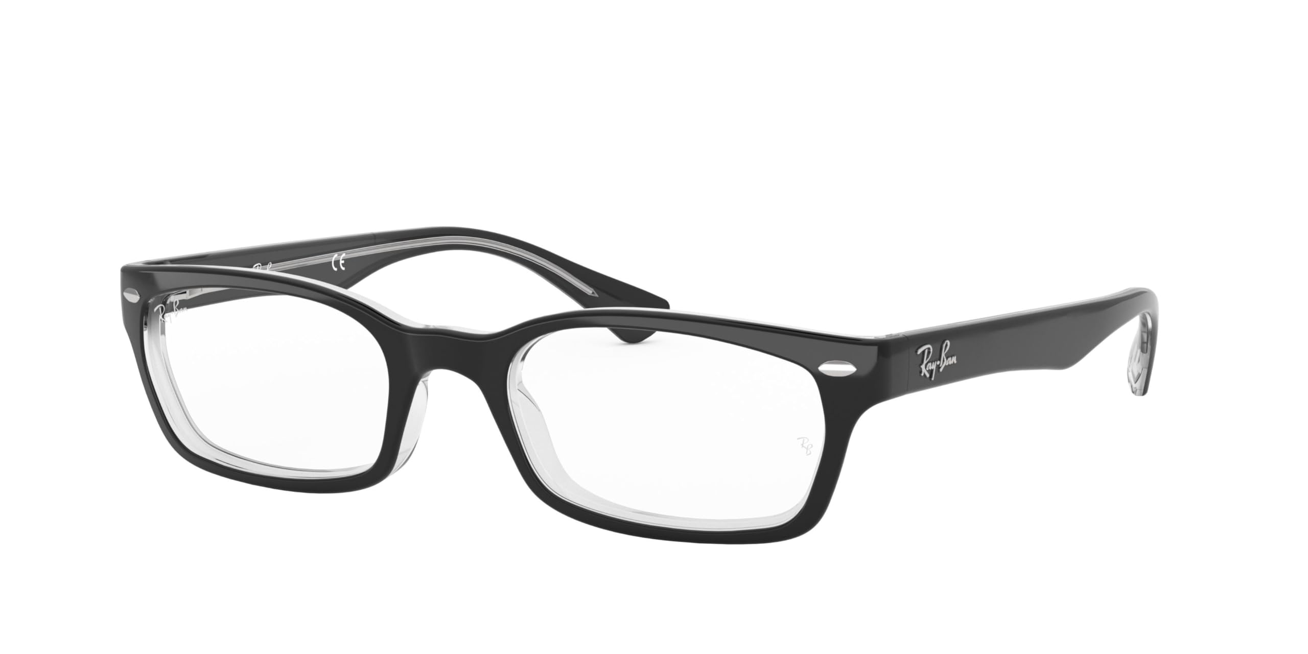 Amazon.com: Ray-Ban RX5150 Rectangular Prescription Eyeglass Frames ...