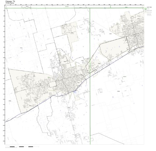 Odessa Tx Zip Code Zone Map