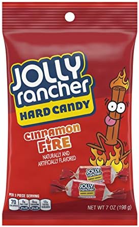 Amazon.com : JOLLY RANCHER Cinnamon Fire Candy, 7 ounce Bags (12 Count ...