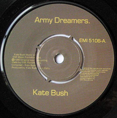 Amazon.com: KATE BUSH army dreamers, 7 inch single, EMI 5106 [Vinyl ...