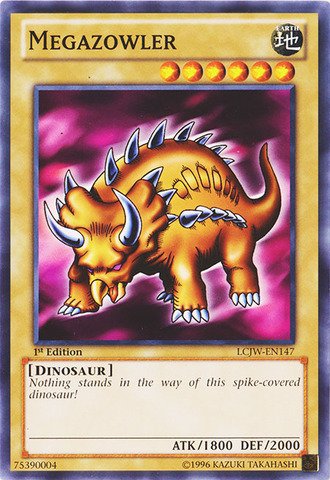 Amazon.com: YU-GI-OH! - Megazowler (LCJW-EN147) - Legendary Collection ...