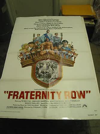 FRATERNITY ROW / U.S. ONE-SHEET MOVIE POSTER (GREGORY HARRISON & SCOTT ...