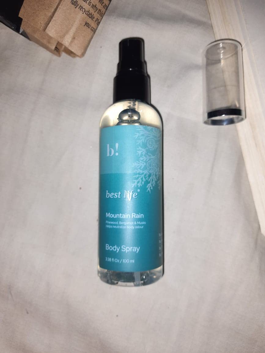 Buy Best Life Mountain Rain Body Spray- No Parabens, No Phthalates, No ...