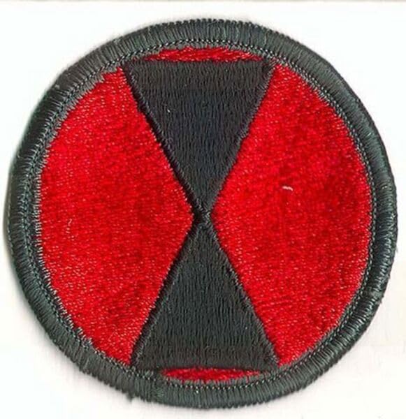 Amazon.com: USA Army 7Th Infantry Division Patch - Full Color