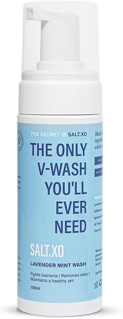 Amazon.com: SALT.XO Foaming Yoni Wash, Daily Refreshing Lavender and ...
