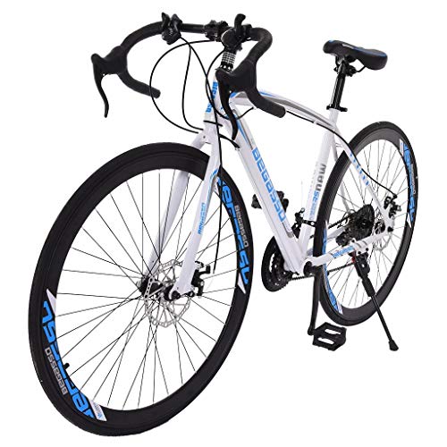 AZXY 700C Wheels Road Bike, 26 Inch Commuter Bicycle for Men and Women ...