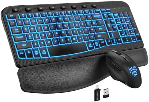 Amazon.com: Logitech Wave Keys MK670 Combo, Wireless Ergonomic Keyboard ...