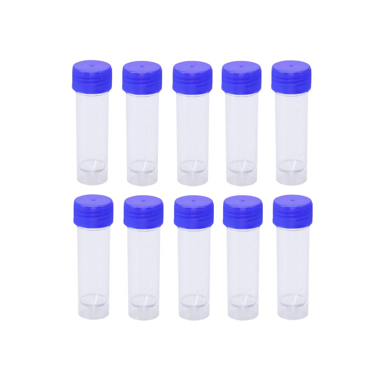 iplusmile 10pcs 25-30ml Sterile Specimen Collection Cups with Lids ...
